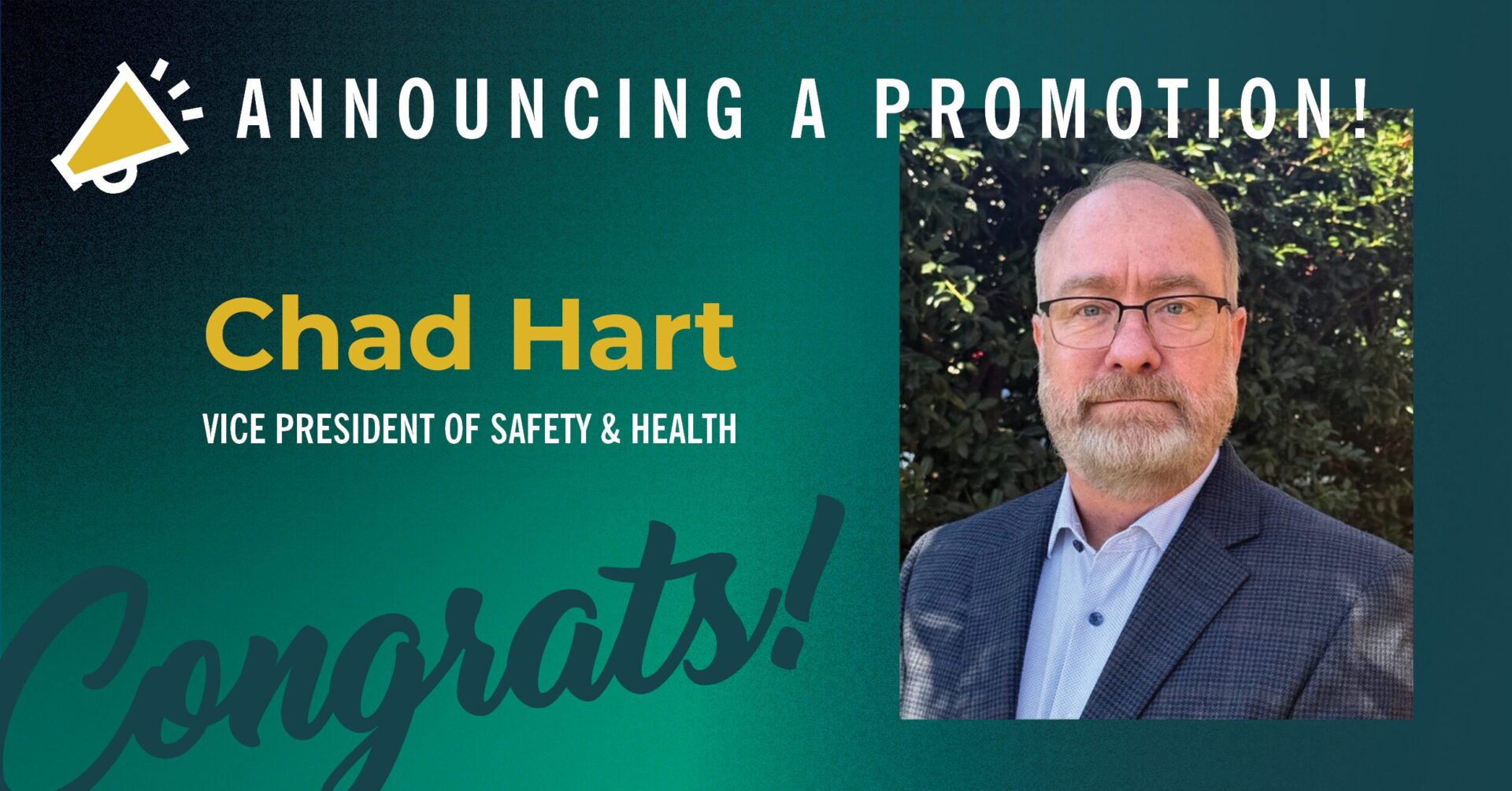 Choate Promotes Chad Hart to Vice President of Safety & Health | News ...